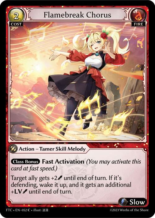 Flamebreak Chorus | Kyo Cards